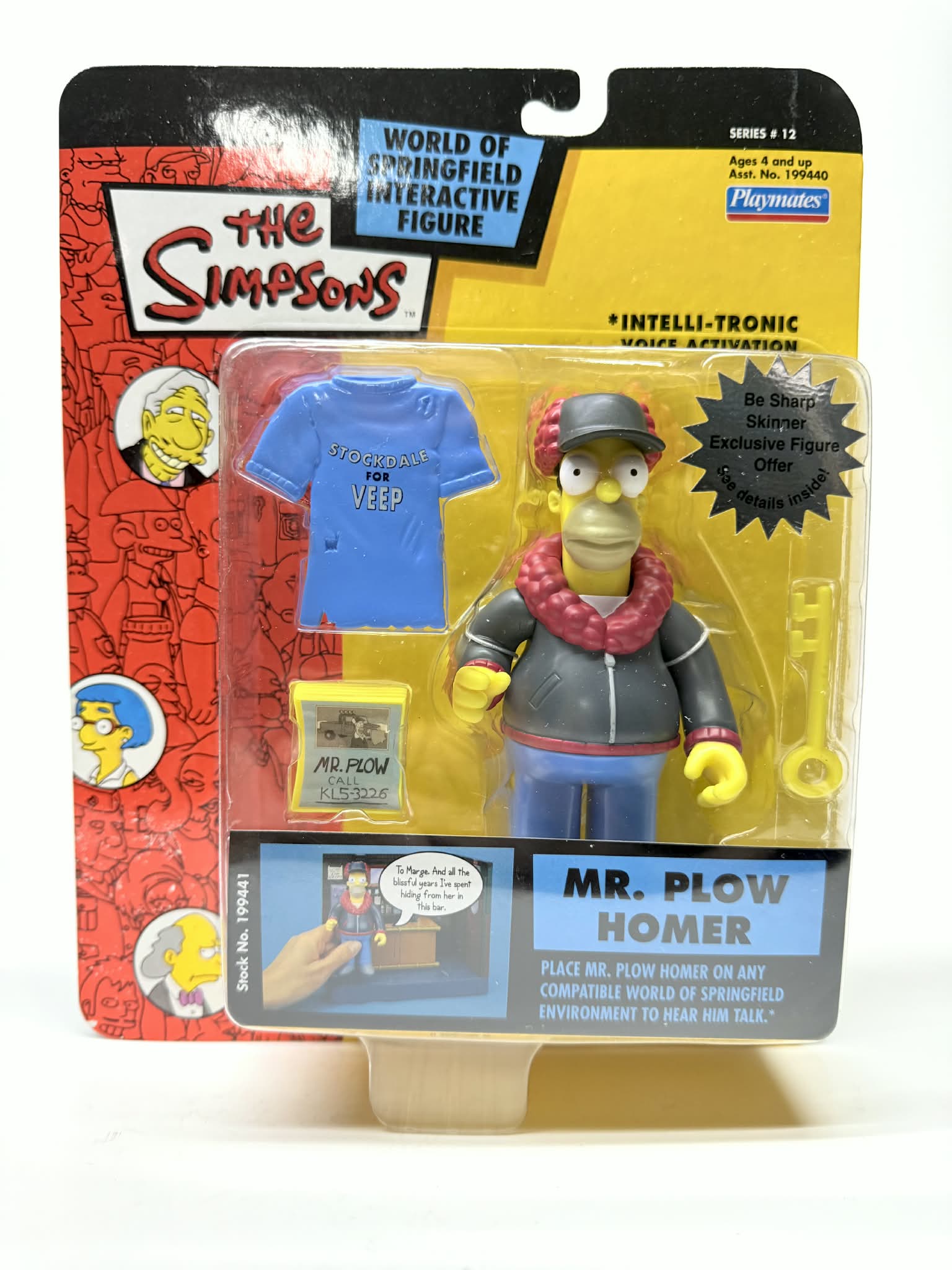 Mr. Plow Homer – Bounty Hunter Toys
