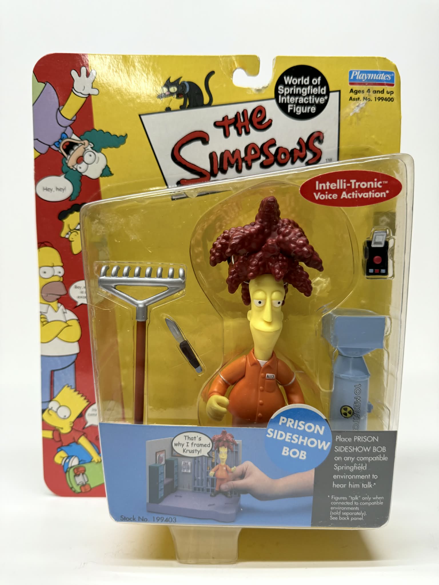Prison Sideshow Bob – Bounty Hunter Toys