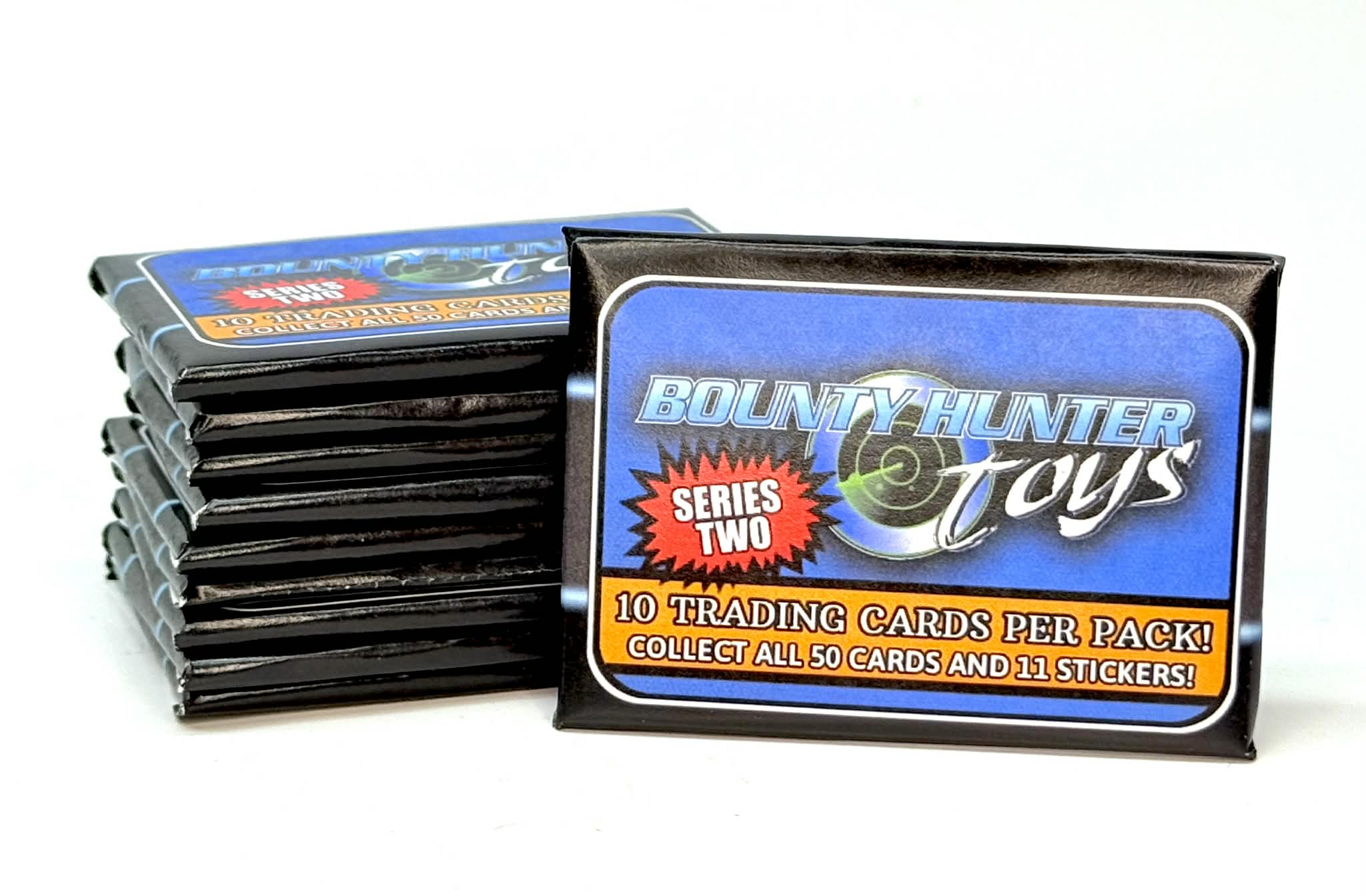 BHT Trading Cards : Series 2 : TEN packs – Bounty Hunter Toys